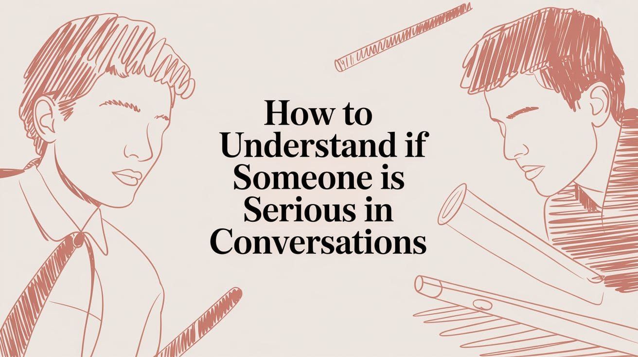 How to Understand if Someone Is Serious: A Complete Guide - Tonen Blog